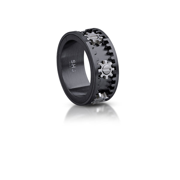 Buy Gears Spinning Ring - For the Adventure Ahead | Steel Horse Jewelry
